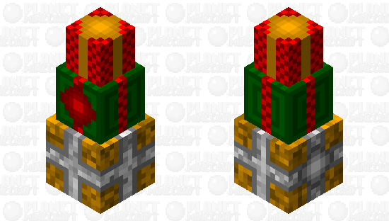 Stack of Christmas Presents Minecraft Mob Skin