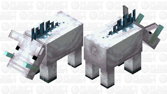 The beast that dwells in frost. Minecraft Mob Skin