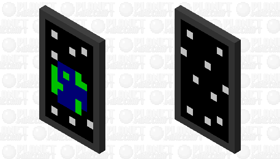 Lone Planet Cape Minecraft Mob Skin
