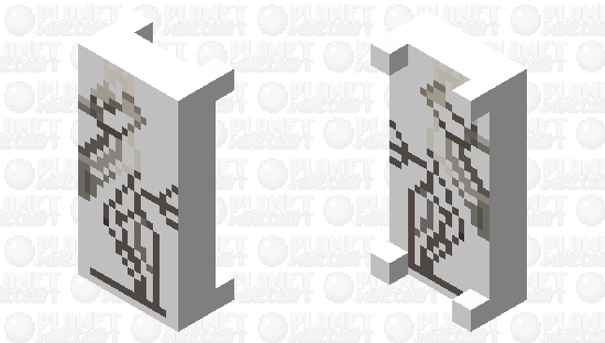 Hong Kong old one dollar face Minecraft Mob Skin