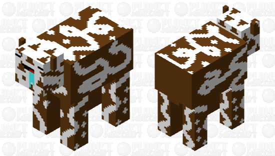 dirty dirp cow Minecraft Mob Skin