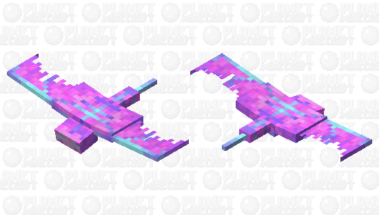 Retro Phantom Minecraft Mob Skin