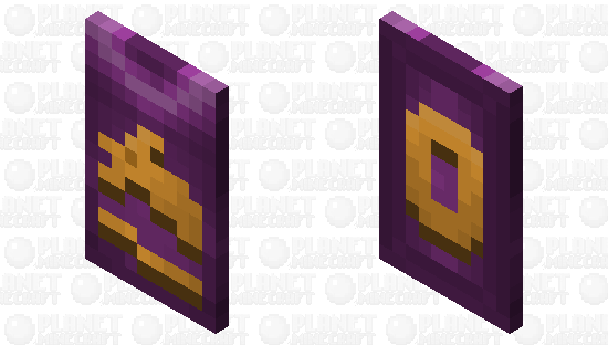 Purple "Dragon" Cape (old) Minecraft Mob Skin