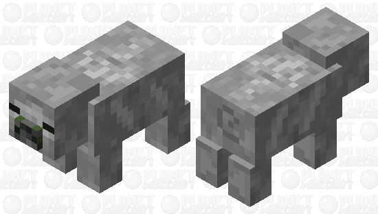 Skeleton Pig Minecraft Mob Skin