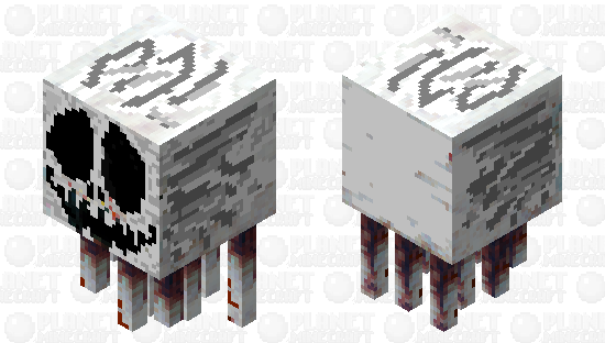 death ghast beatlejuice Minecraft Mob Skin