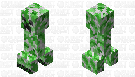 Jappa Creeper Minecraft Mob Skin