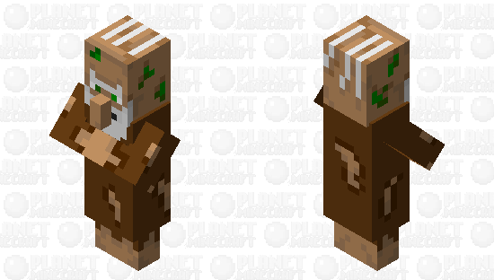 Lost Villager Minecraft Mob Skin