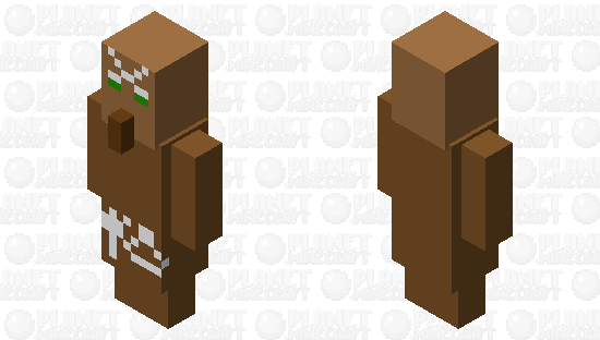 evil villagger Minecraft Mob Skin