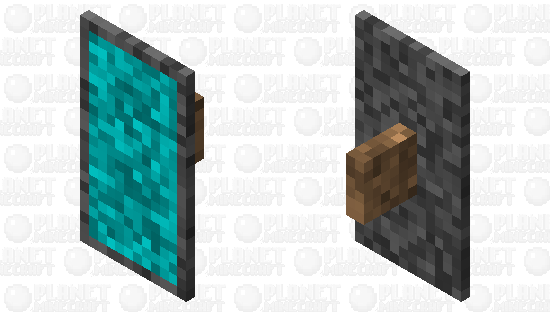diamond shield Minecraft Mob Skin