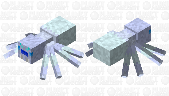 Frost Spider Minecraft Mob Skin
