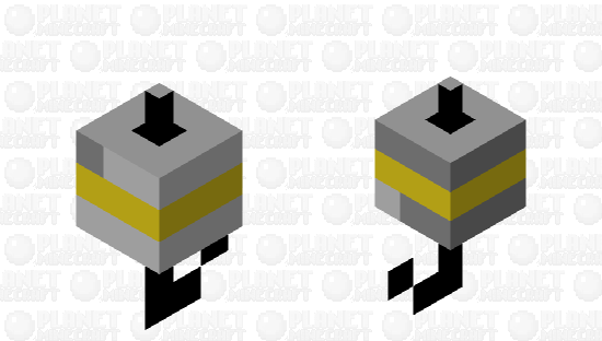 yellow blobber Minecraft Mob Skin