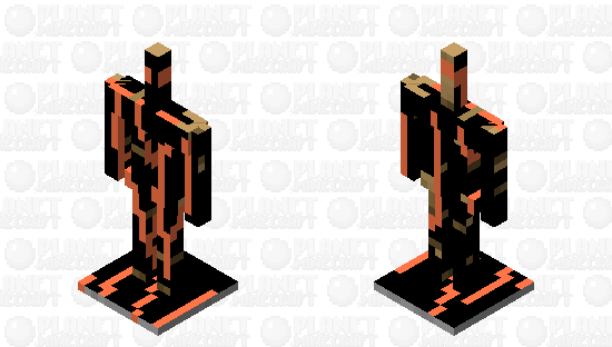 lava Armor Stand Minecraft Mob Skin