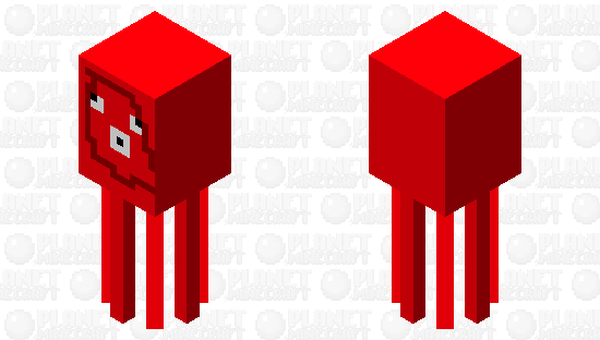 derpy octopus Minecraft Mob Skin