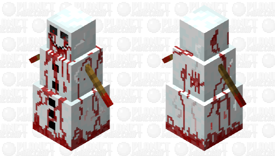 FrOsTy ThE sNoWmAn Minecraft Mob Skin