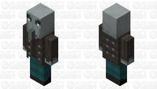 Cursed Vindicator Minecraft Mob Skin