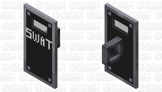 Swat Shield Minecraft Mob Skin