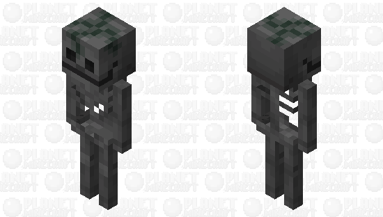 Ominous Skeleton Minecraft Mob Skin