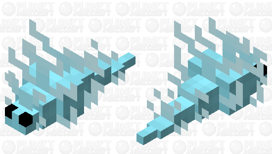 Ice Wisp Minecraft Mob Skin