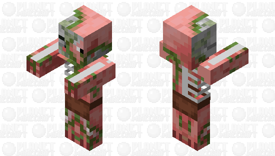 skeleton pig Minecraft Mob Skin