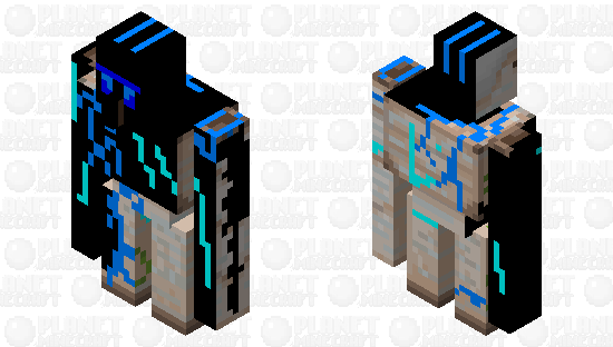 Corrupted Iron Golem!!! Minecraft Mob Skin