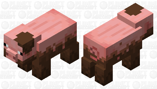Minecraft Earth Pig Minecraft Mob Skin