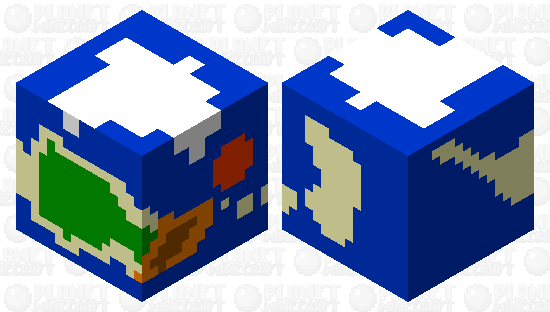 Overworld With Core Minecraft Mob Skin