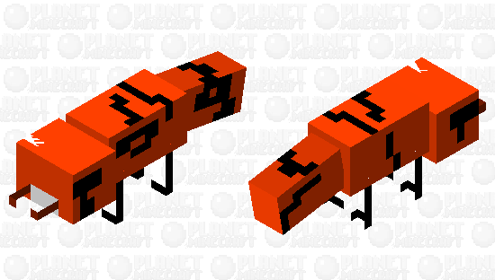 scolopendra heros(giant desert centipede) Minecraft Mob Skin