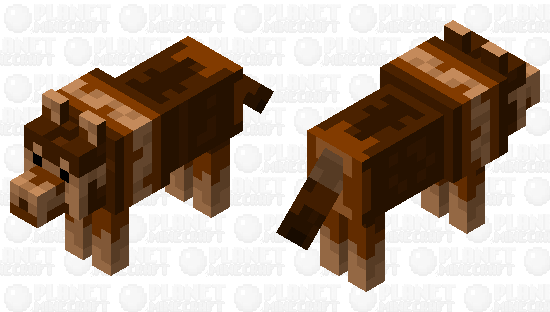 Tomb Raider 3: German Shepherd Minecraft Mob Skin