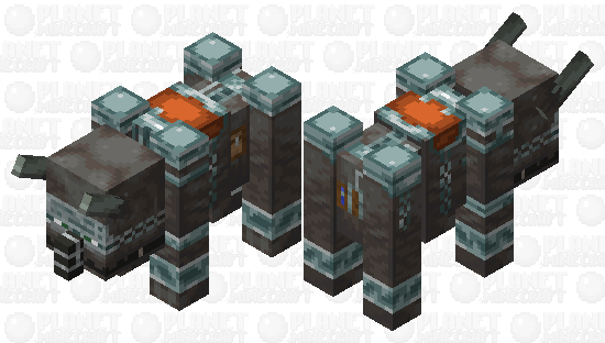armored ravager Minecraft Mob Skin