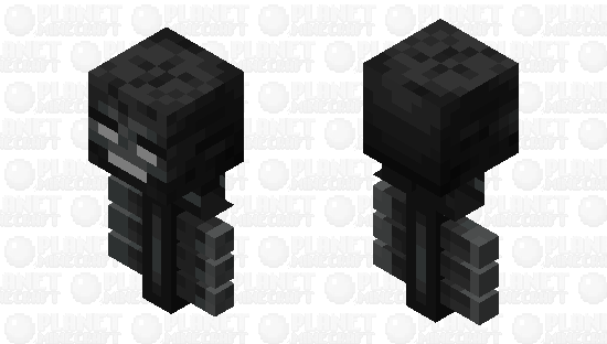 One headed wither Minecraft Mob Skin