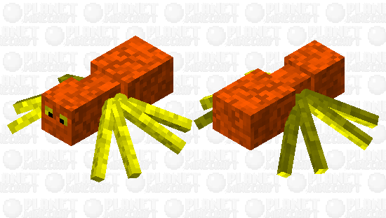 Nether Spider Minecraft Mob Skin