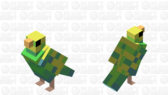 A Parakeet Minecraft Mob Skin