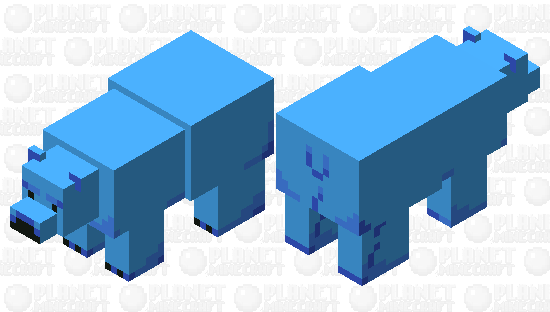 ice bear Minecraft Mob Skin