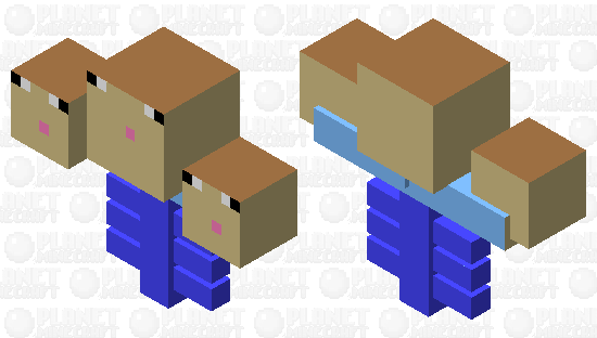 Derp Wither Minecraft Mob Skin