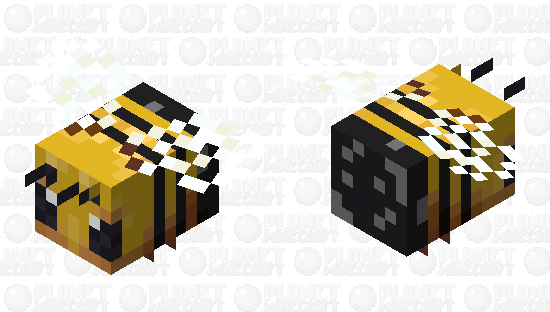 Bumble Bee Minecraft Mob Skin