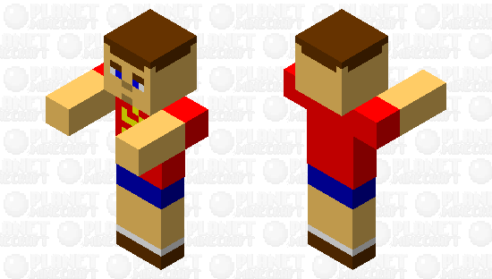 Jimmy Neutron Minecraft Mob Skin