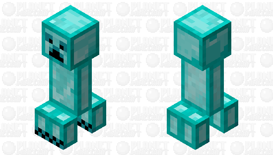 Creeper diamond Minecraft Mob Skin