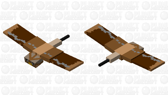 brown hawk Minecraft Mob Skin