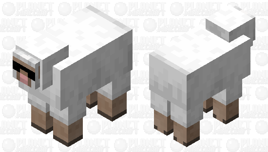 Spy sheep Minecraft Mob Skin
