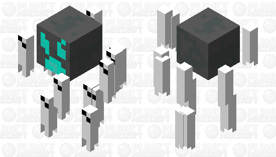 Soul Sand Valley soul eater Minecraft Mob Skin