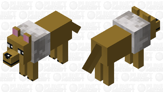 A WOlf that i made Minecraft Mob Skin