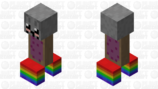 creper nyan cat Minecraft Mob Skin