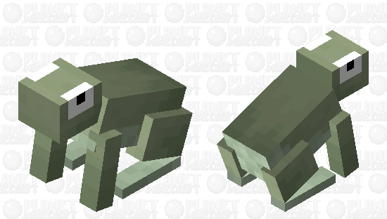 frog Minecraft Mob Skin