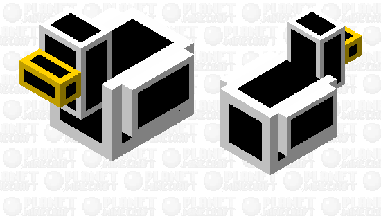 Computer chicken Minecraft Mob Skin
