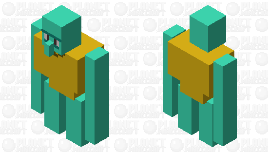 Lula Molusco Minecraft Mob Skin