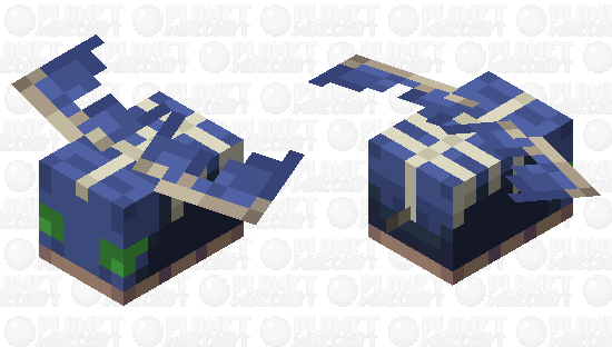 Baby Phantom Dragon Minecraft Mob Skin