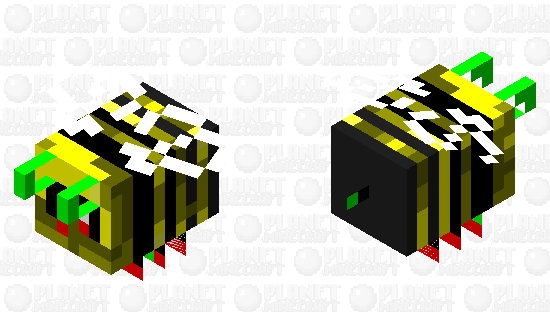 bee zombie Minecraft Mob Skin