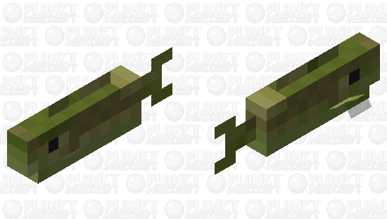 jungle cod Minecraft Mob Skin