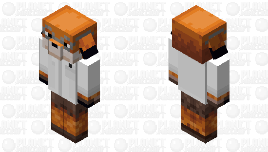 Foxfolk Alchemist Minecraft Mob Skin
