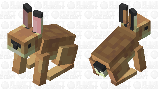 Hare Minecraft Mob Skin